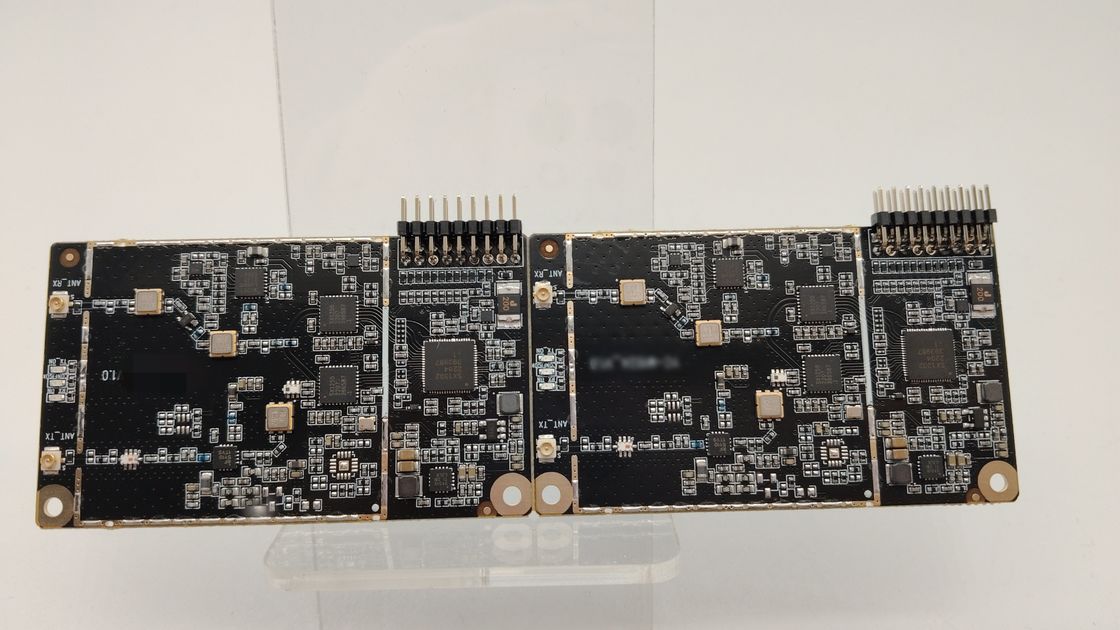 لوحة دوائر PCB متعددة الطبقات 4 طبقات FR-4 Tg150 1.0mm ENIG 1U" خدمة تجميع PCB لوحة PCB متعددة ...